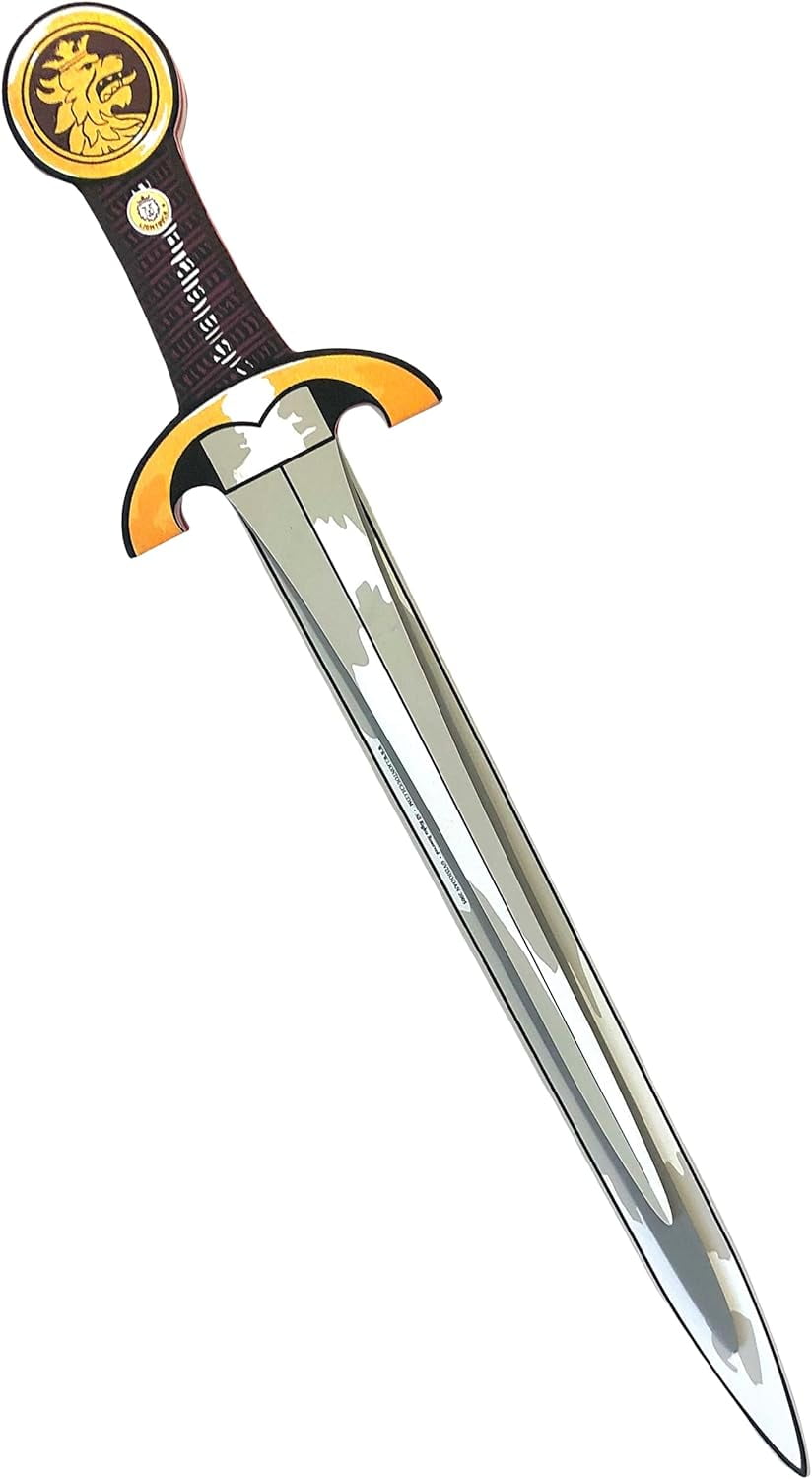 Liontouch - Noble Knight Sword, Red/Large | Medieval Pretend Play Foam ...