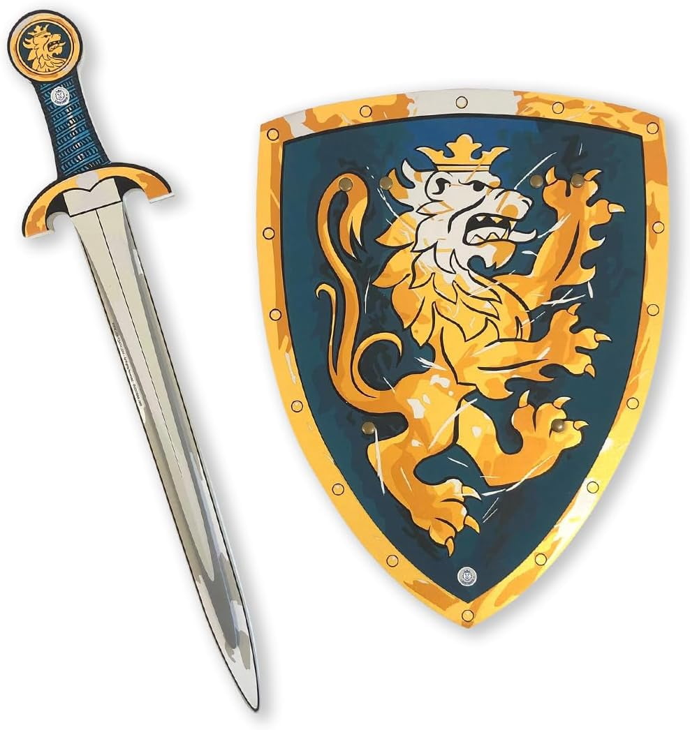 Liontouch, Noble Knight Foam Sword & Shield, Blue, Age 3-8 years ...