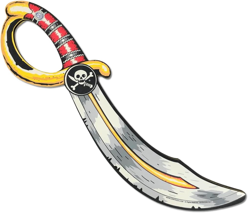 Liontouch - Pirate Sabre For Kids - 3+ Years | Safe Cutlass-Like Sword ...