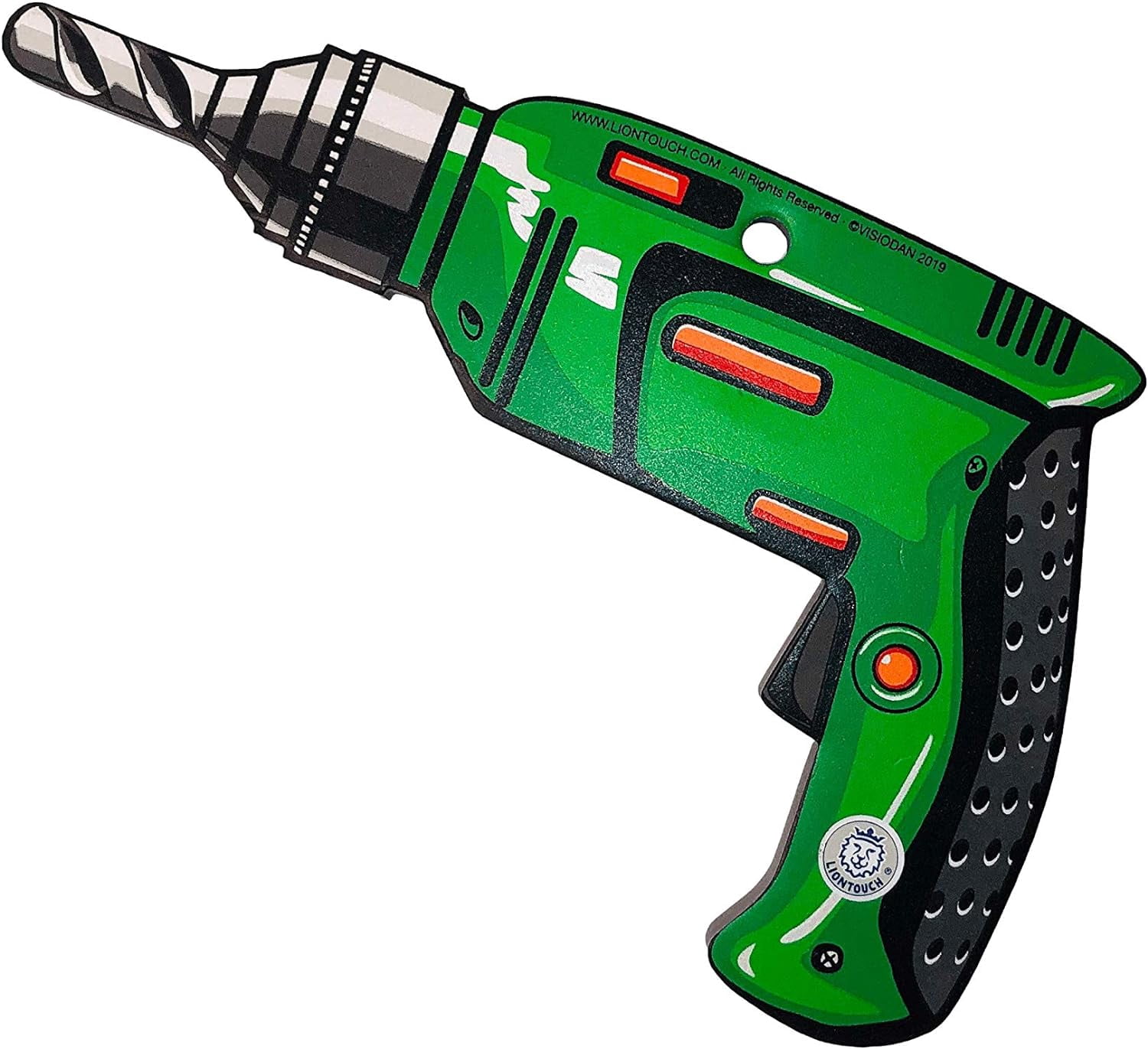 Liontouch Pretend-Play Foam Power Drill Toy for Toddlers – Educational ...