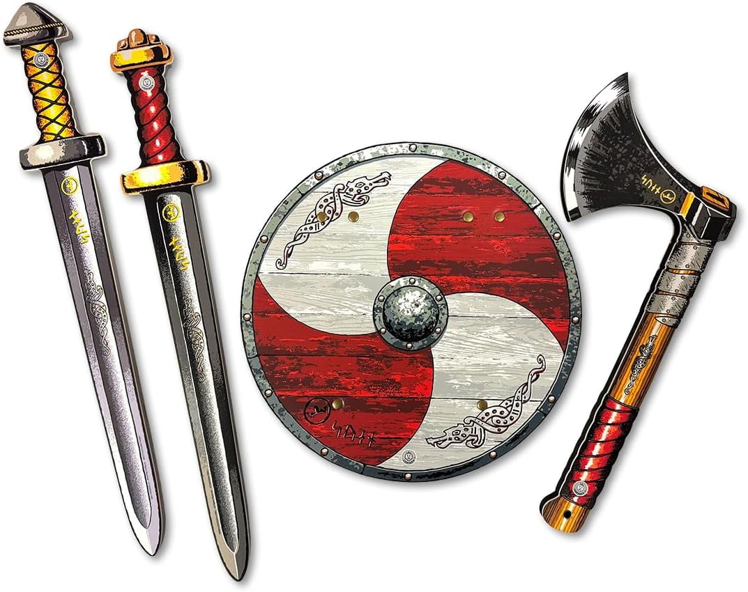 Liontouch - Viking Set - Swords, Shield, & Axe | For Boys Aged 3+ Years ...