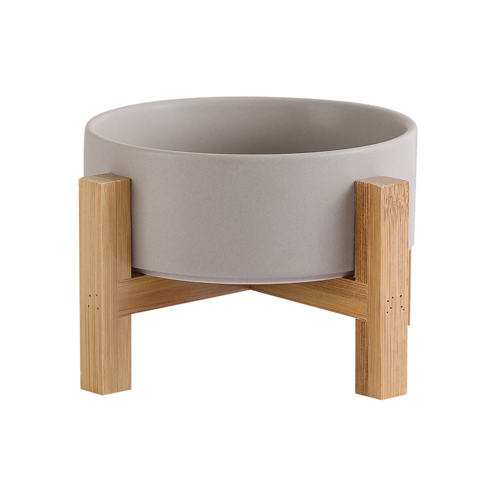 Lionwei Elevated Ceramic Cat & Dog Bowl with Anti-Slip Stand for Pets ...