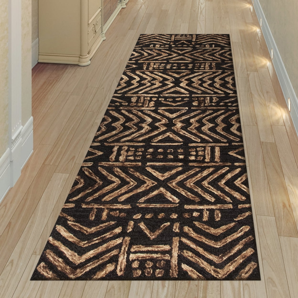 Liora Manne Cyprus Batik Indoor Area Rug Brown/Tan - Walmart.com