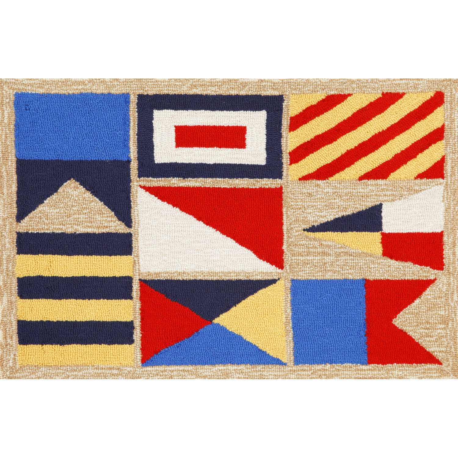 Liora Manne Frontporch Signal Flags Area Rug - Walmart.com