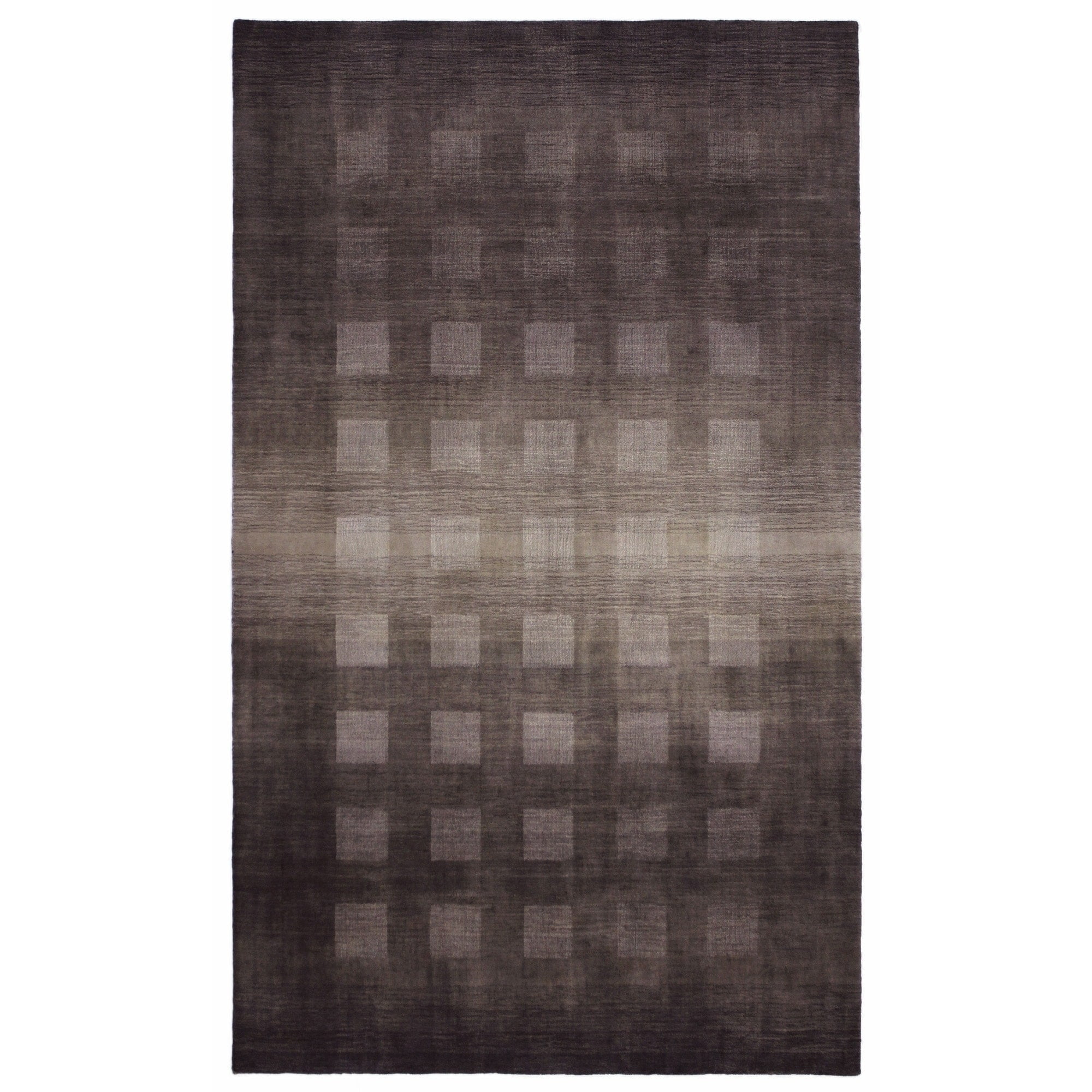 Liora Manne Shaded Squares Rug Charcoal 8' x 10' 8' x 10' Indoor Grey ...