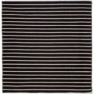 Liora Manne Sorrento Rugby Stripe Indoor Outdoor Area Rug Black ...