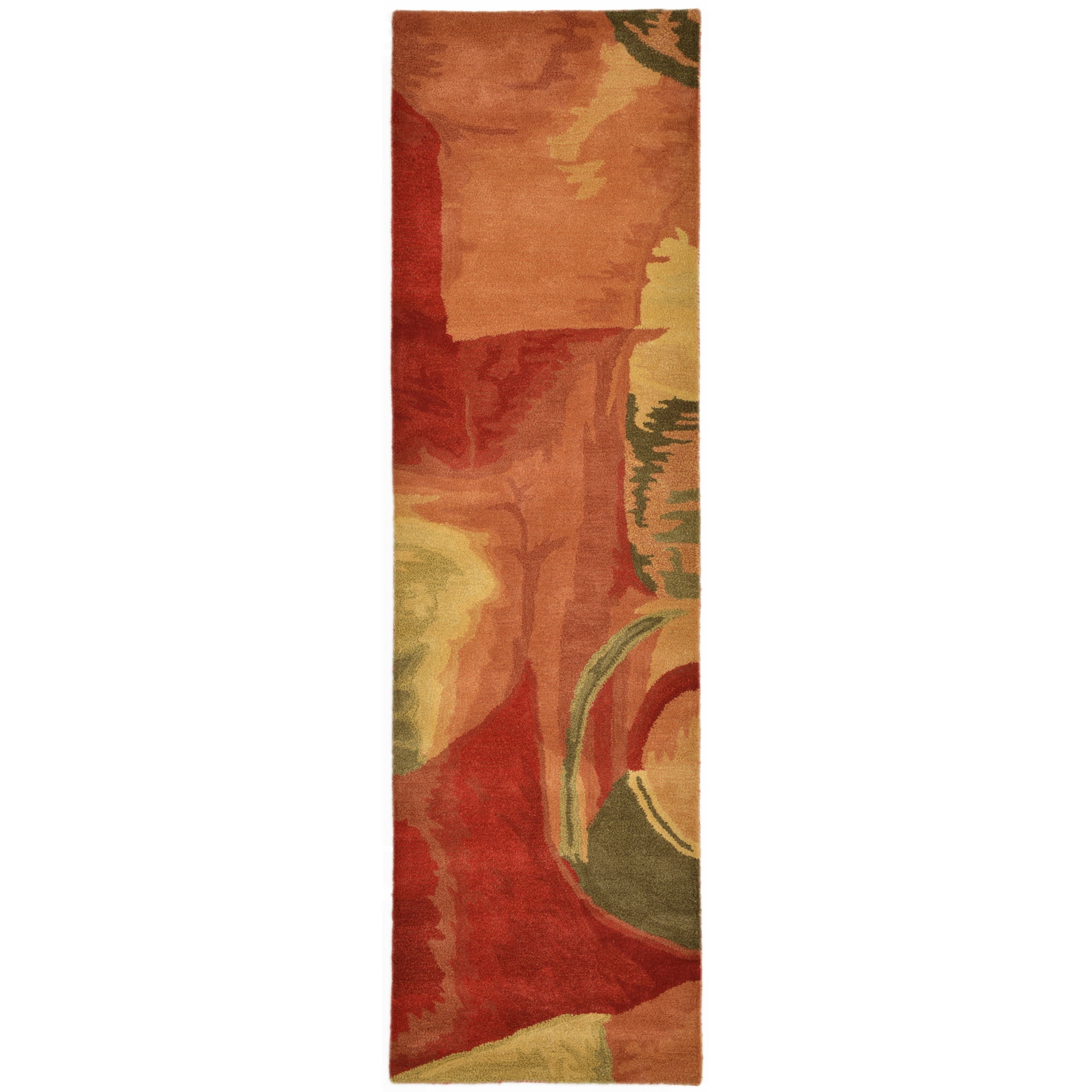 Liora Manne Tivoli Sonia Indoor Rug Red 27"X8' - Walmart.com