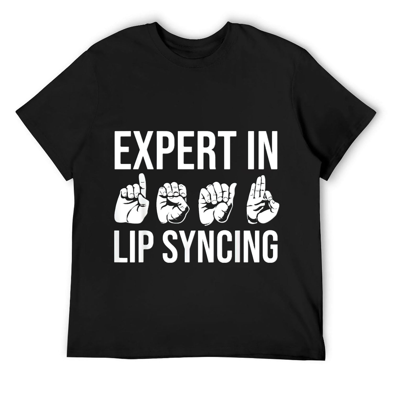 Lip ASL Interpreter Sign Language Deaf People Deaf Awareness T-Shirt ...