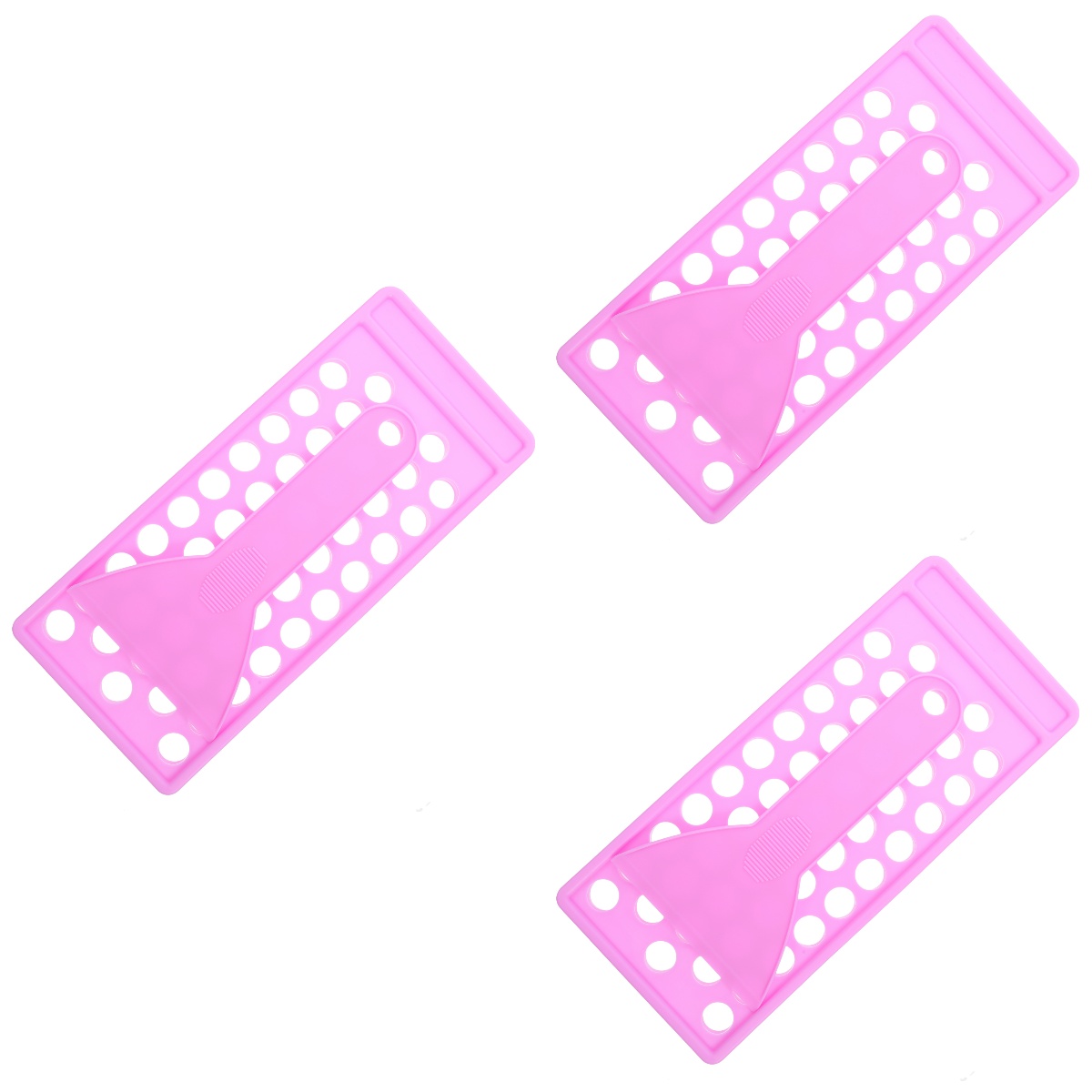 Lip Balm Craft Kit Filling Tray Lipstick Mold 5 Plastic Trays Scraper ...