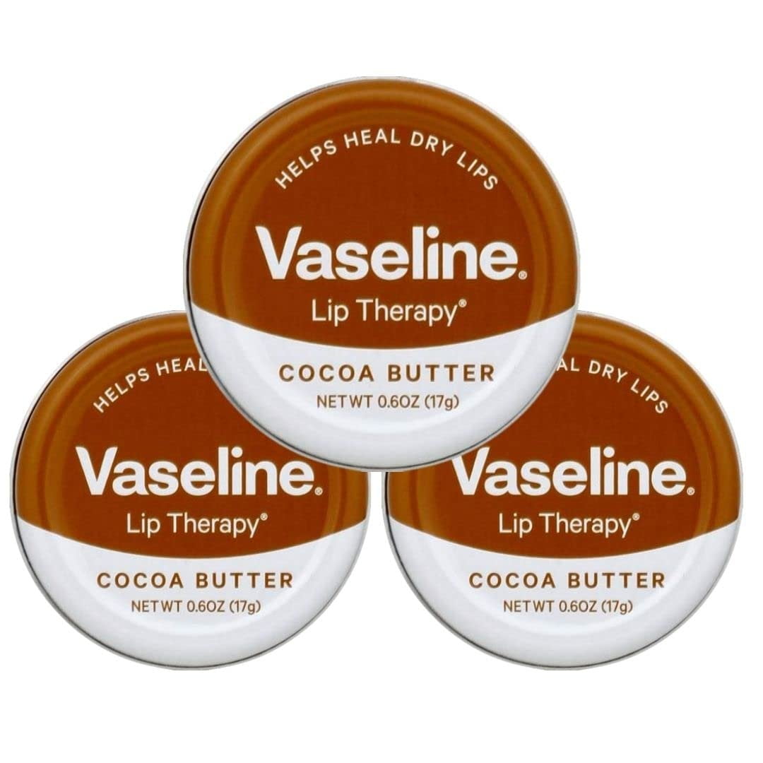 Lip Balm for Dry Lips - Sheer Tinted Cocoa Butter Lip Balm for Healing ...