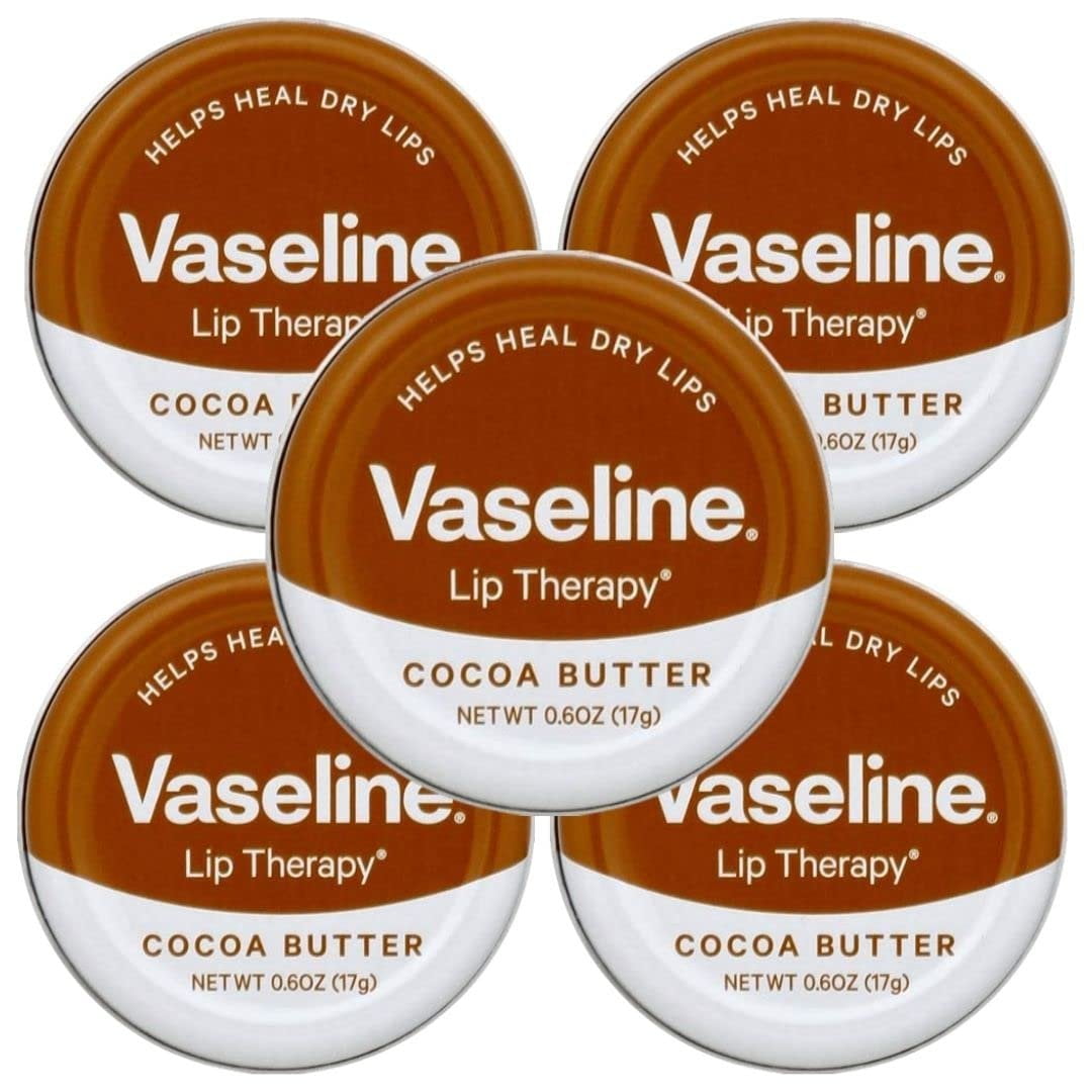 Lip Balm for Dry Lips - Sheer Tinted Cocoa Butter Lip Balm for Healing ...