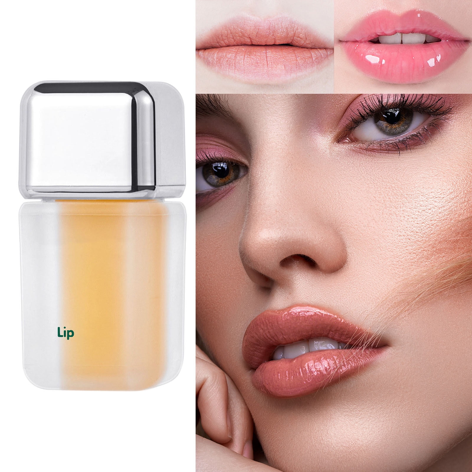 Lip Balm Lip Moisturizer Hydrating Lip Oil Fruit Extract Lip Oil Tinted ...