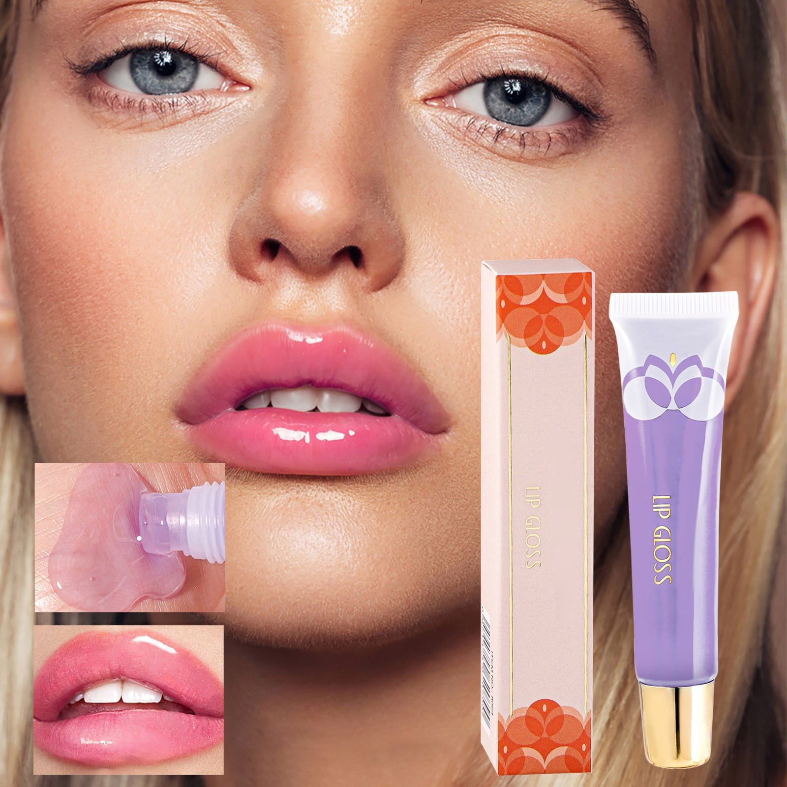 Lip Balm, Tinted Lip Gloss, Moisturizing Color Changing Lip Care with ...