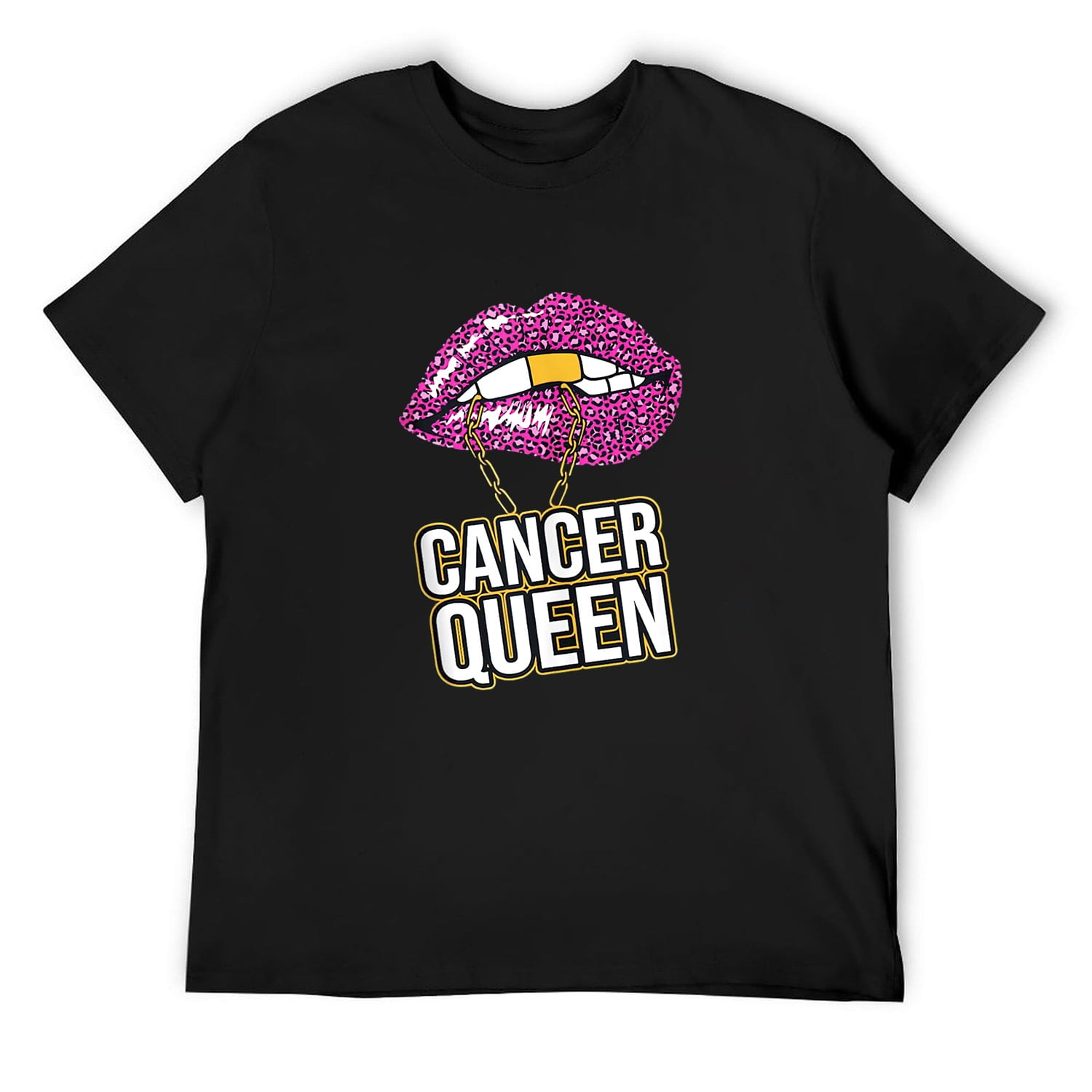 Lip Biting For Men Cancer Queen Zodiac T Shirts Black Medium - Walmart.com