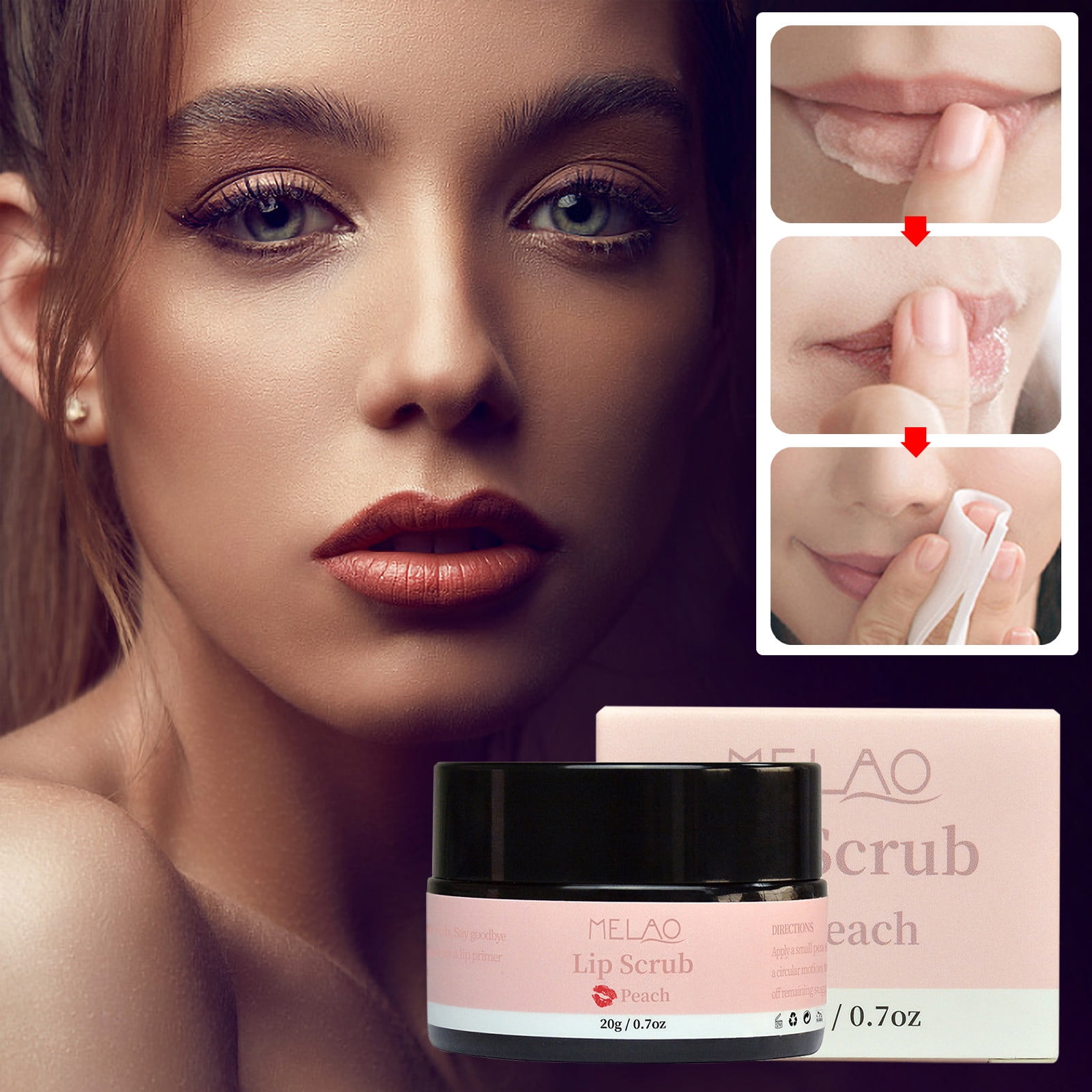 Lip Care Scrub Exfoliating Lip Scrub with Natural & Organic Ingredients ...