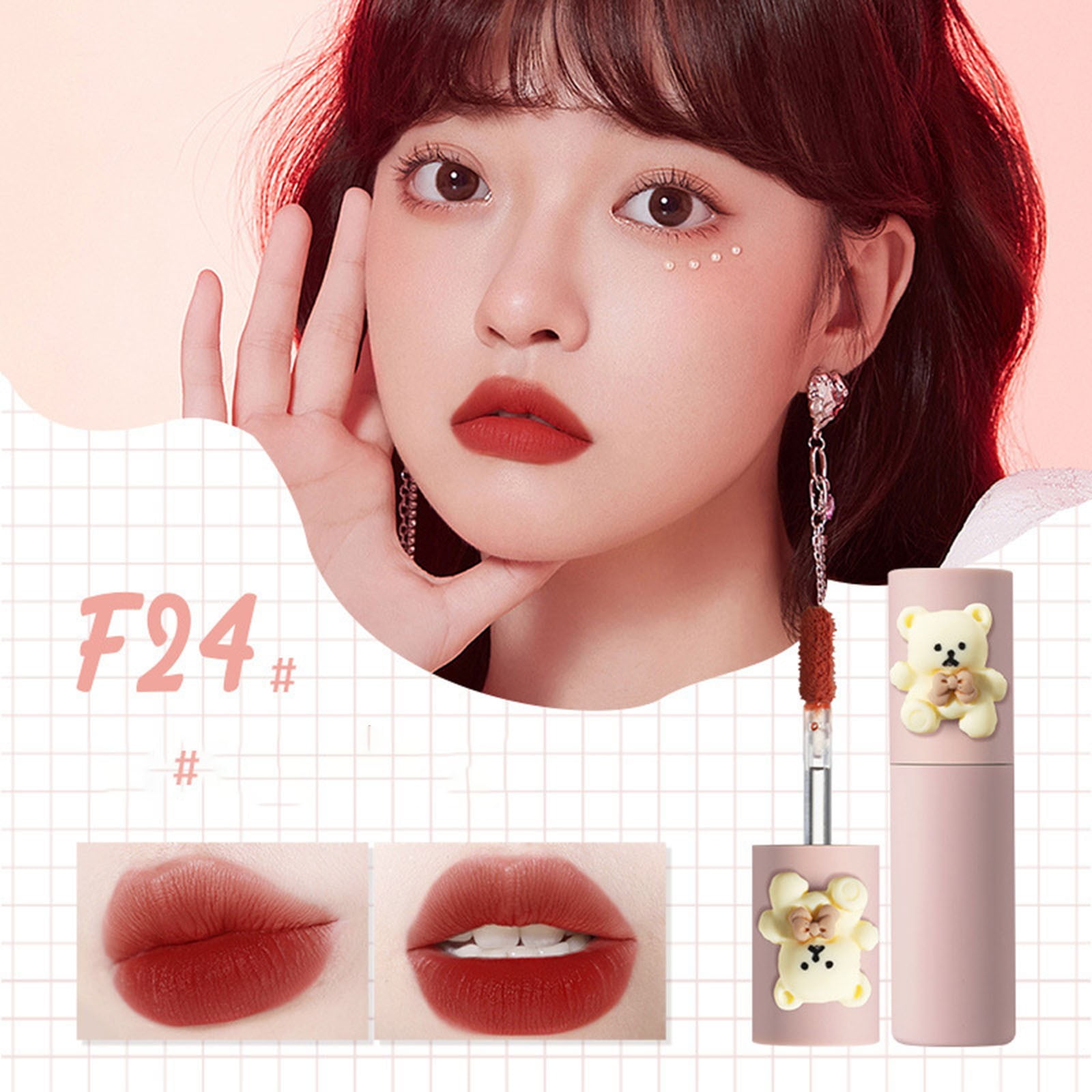 Lip Care Serrum Bear Shaped Lip Gloss Cool Lip Plumper Cute Lip Gloss ...