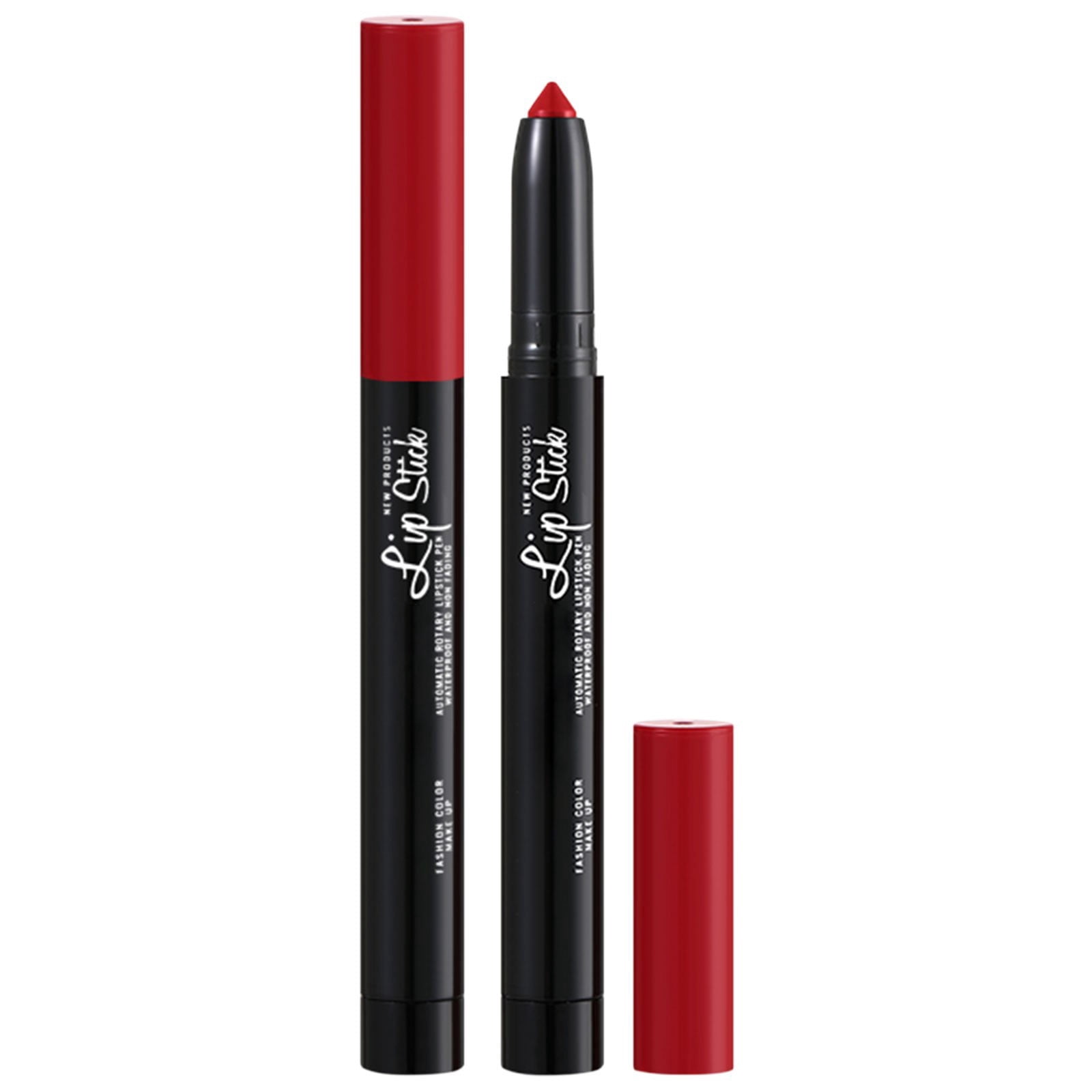 Lip Crayons Matte Longwear Lipstick,Moisture Smooth Lipliner With Built ...