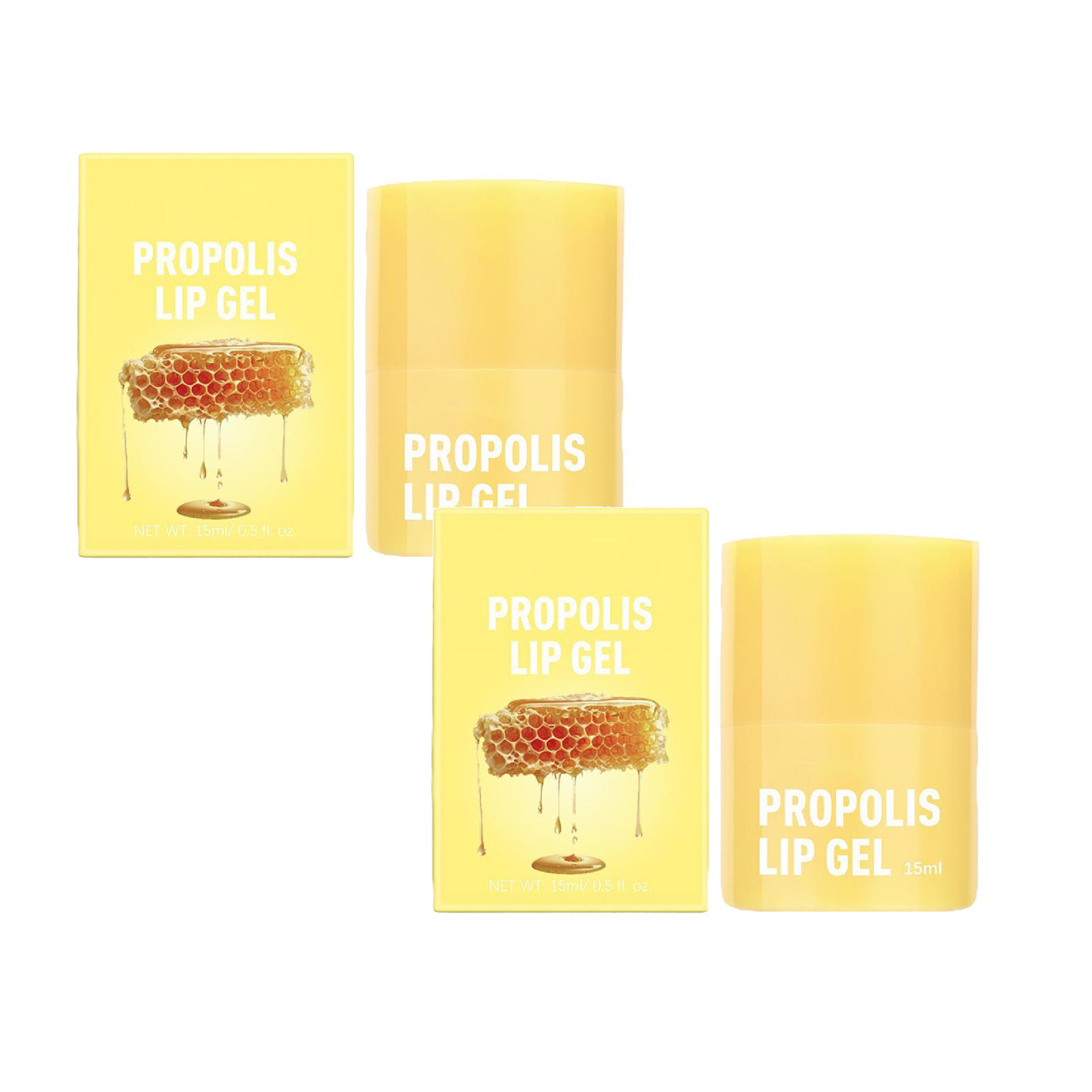Lip Gel, Honey Lip Butter, Hydrating Overnight Lip Balm, 12hrs Long ...