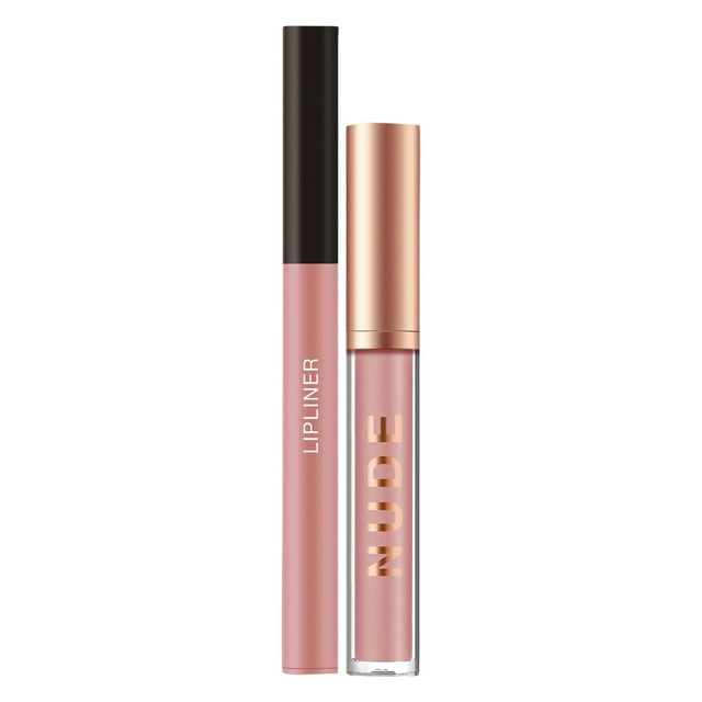 Lip Glaze 2 5ml Lipliner Combination Not Easy To Cup Lip Color Set