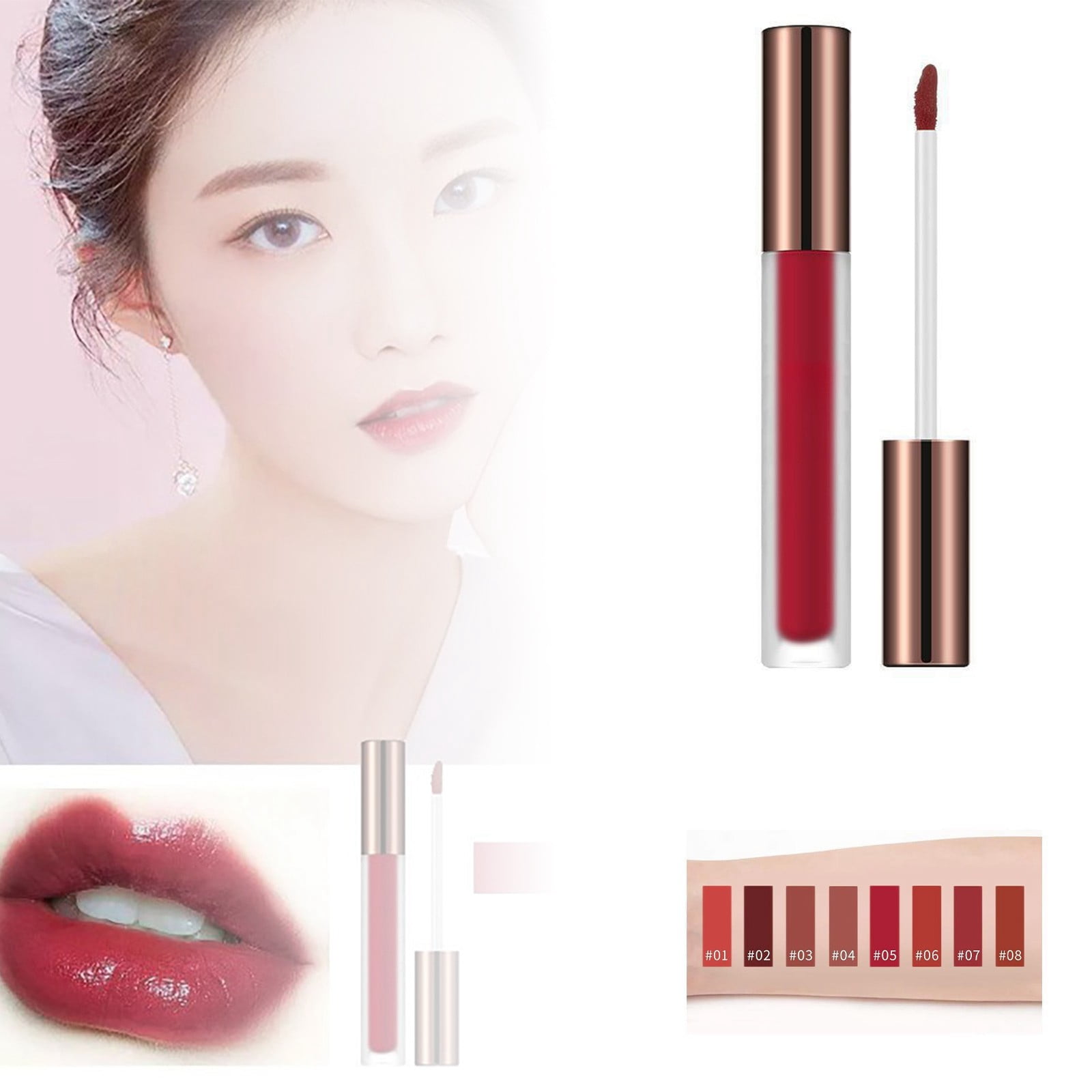 Lip Gloss Lasts Long Without Fading Lip Gloss Makes You Look Fairer Not Picky About Skin Air Is ...