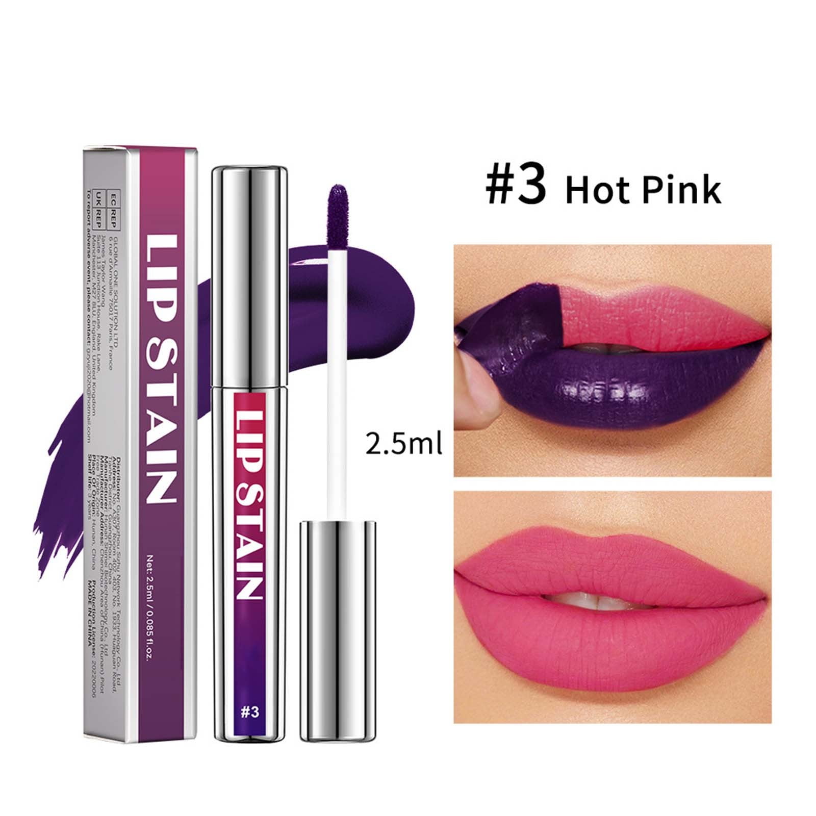 Lip Gloss Peel Off, Long Lasting Lip Color, Moisturizing Nourishing ...