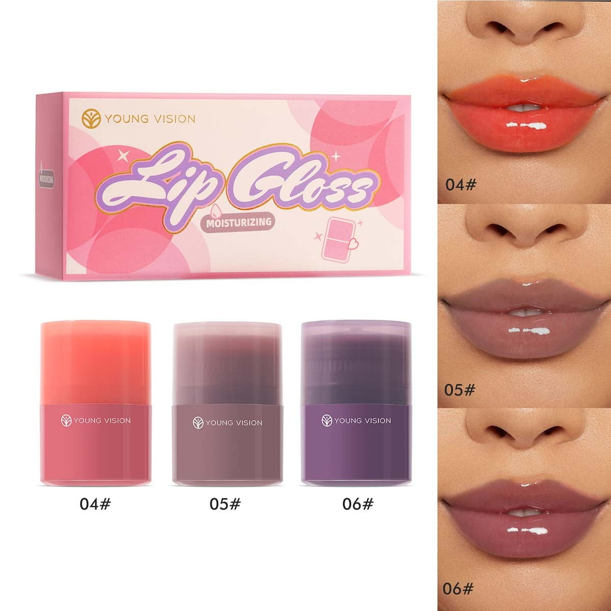 Lip Gloss Surplus Transparent Color Lipstick Fade Lip Lines 36ml ...