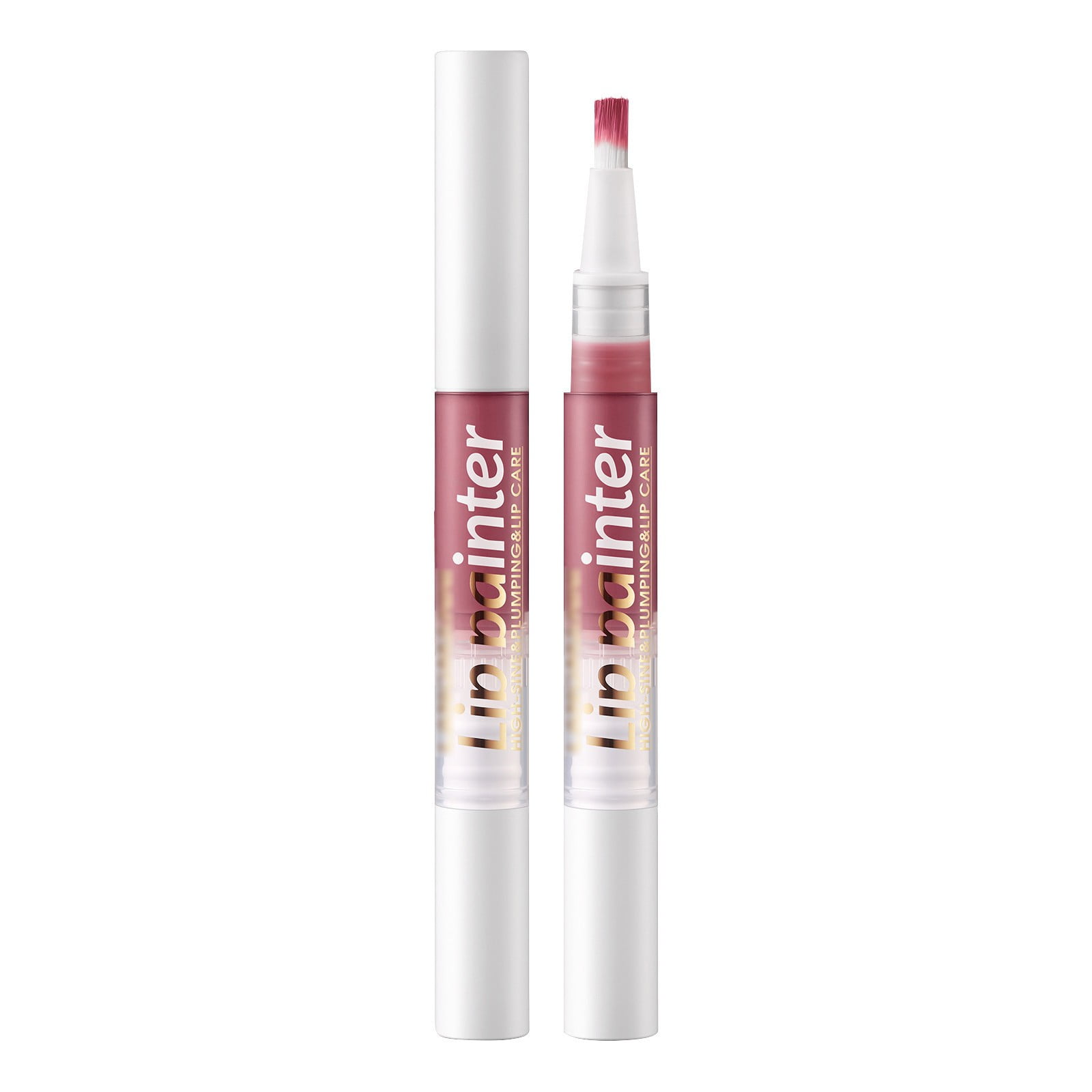 Lip Glosses Lipstick Rotating Lipstick Pearl Easy To Color Soft Brush ...