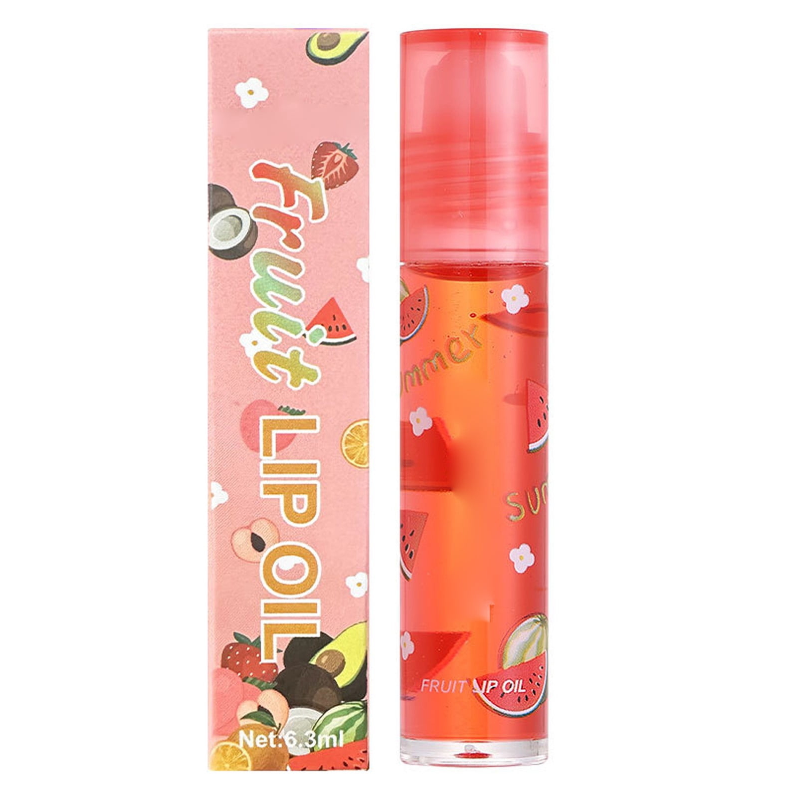 Lip Glow Roll On Long Lasting Non Sticky Lip Gloss Transparent ...