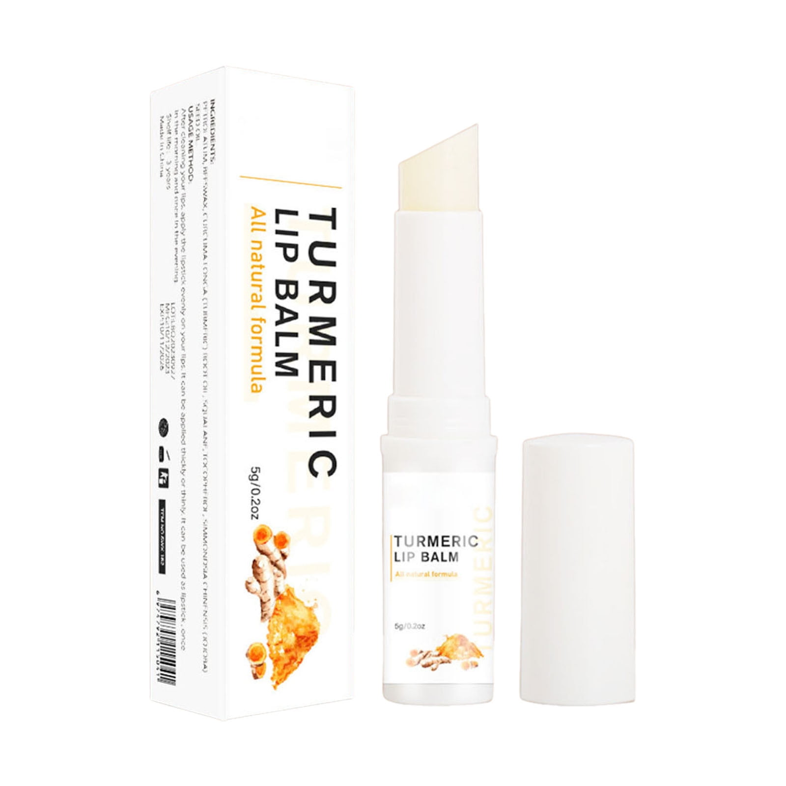 Lip Lightening for Dark Lips, Turmeric Lip Balm for Smokers, Lip ...