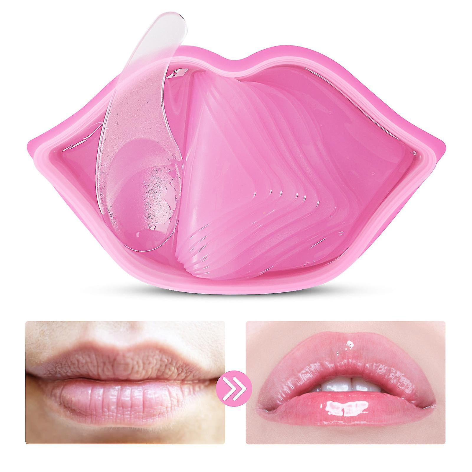 Lip Mask Crystal Collagen Anti-ageing Wrinkle Pad Lips Masks Lips Care ...