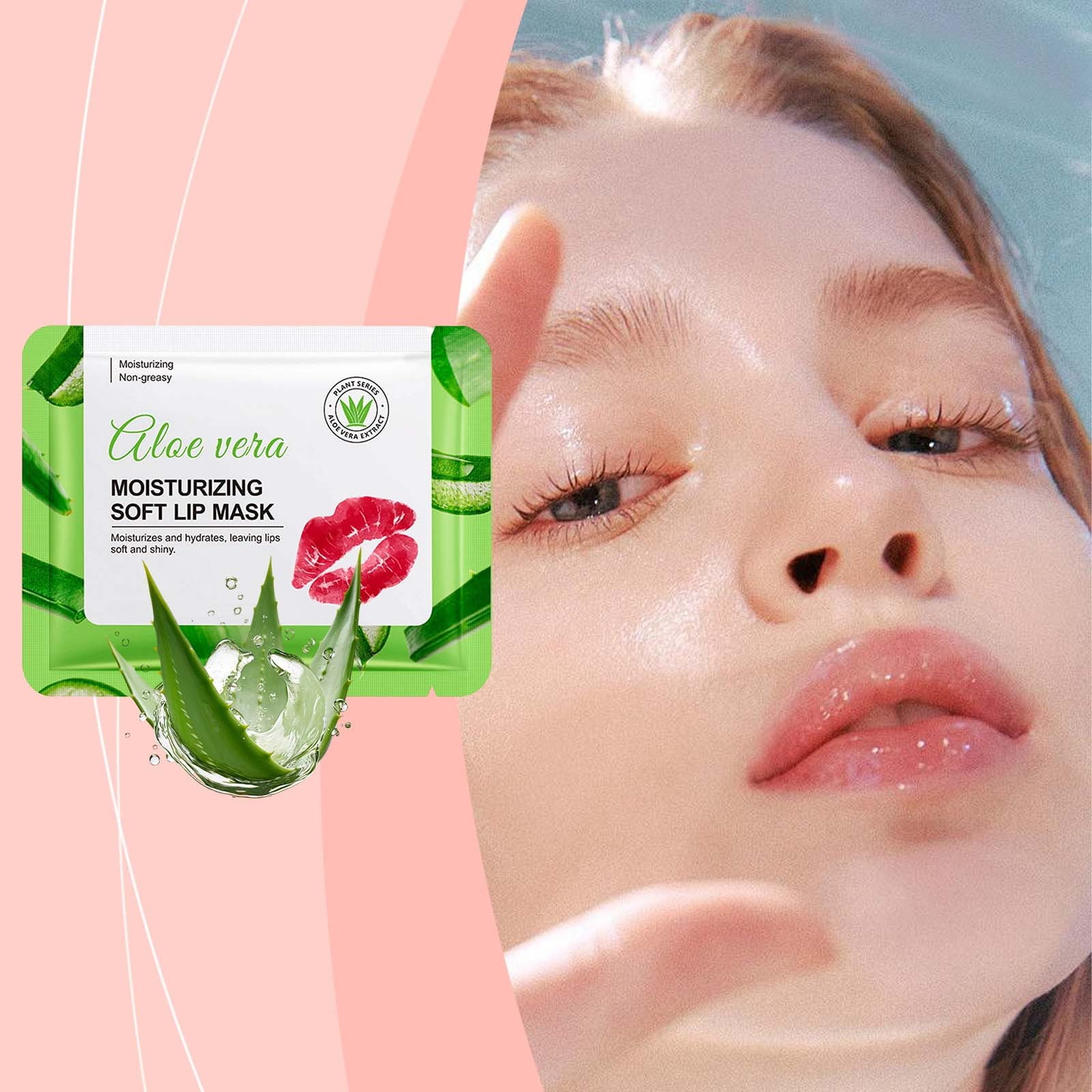 Lip Mask Fruit Series Moisturizing Jelly Texture Softens Dry Lips ...