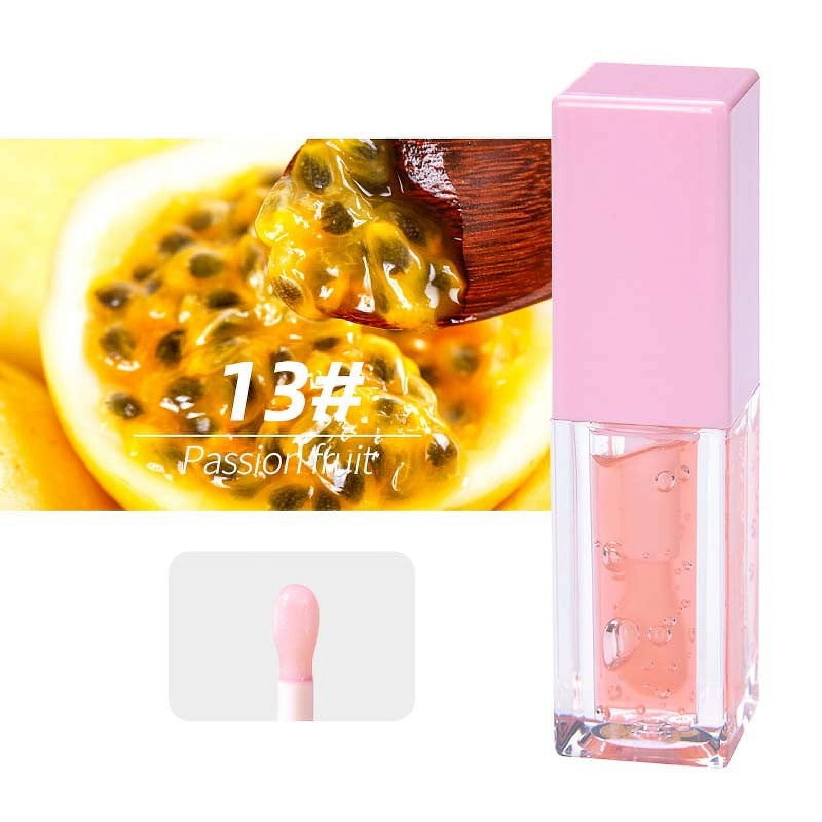 Lip Oil, Lip Moisturizer, Natural Fruit Scented Hydrating Lip Treatment ...