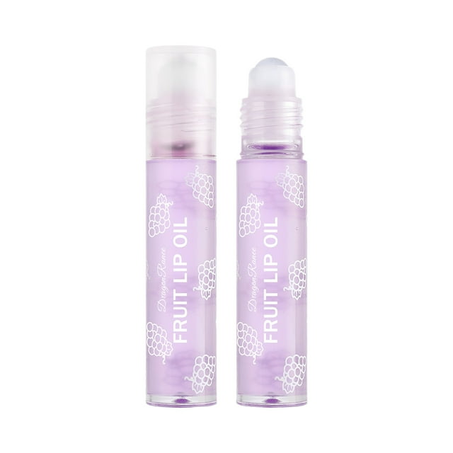 Lip Oil Moisturizing Nourishing Lip Balm Liquid Hydrating Roller Ball ...