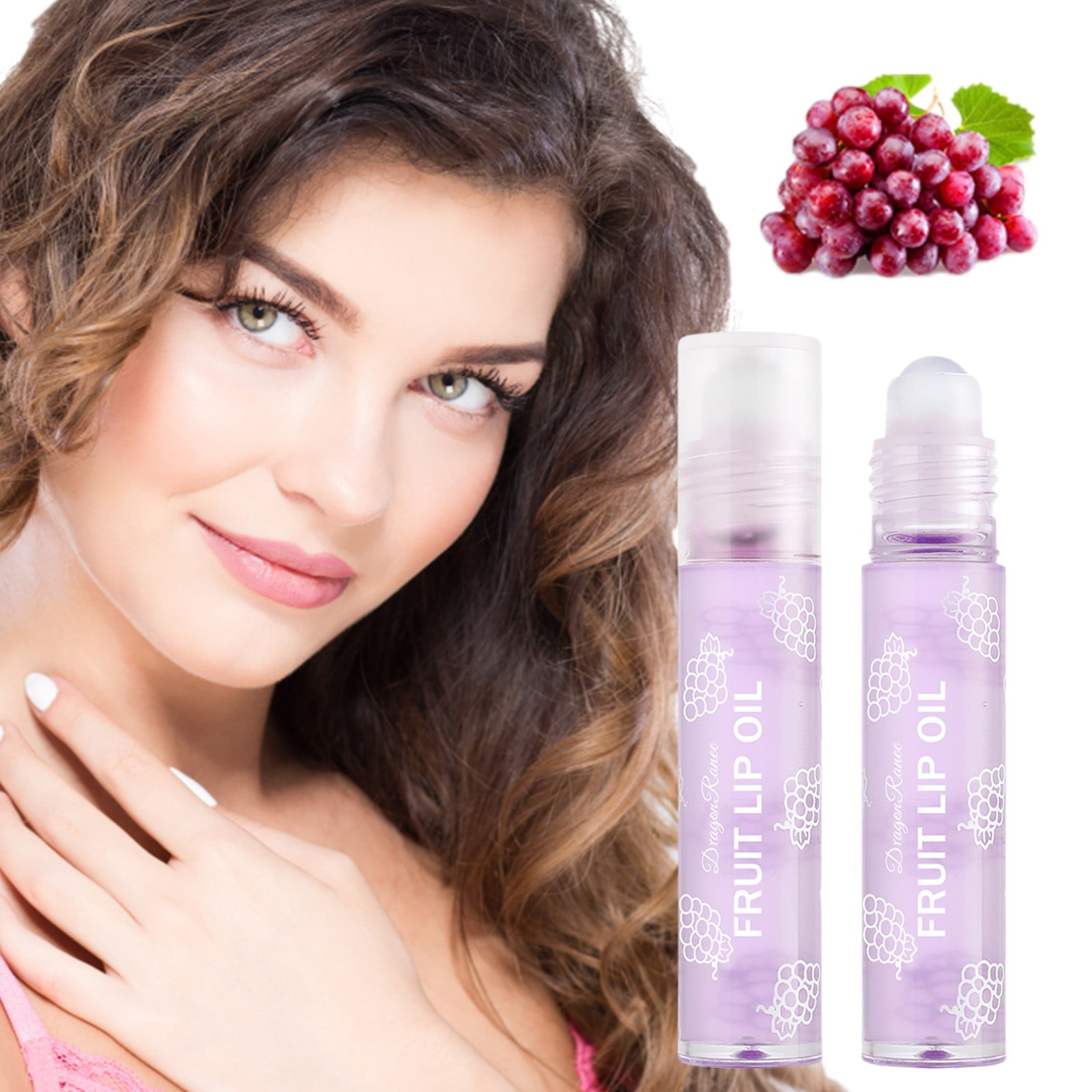 Lip Oil Moisturizing Nourishing Lip Liquid Hydrating Roller Mouth Oil ...