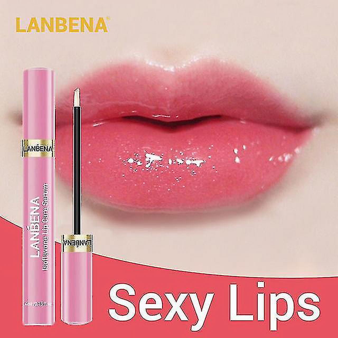 Lip Plumper Serum Lip Mask Reduce Fine Lines Increase Lip Elasticity ...