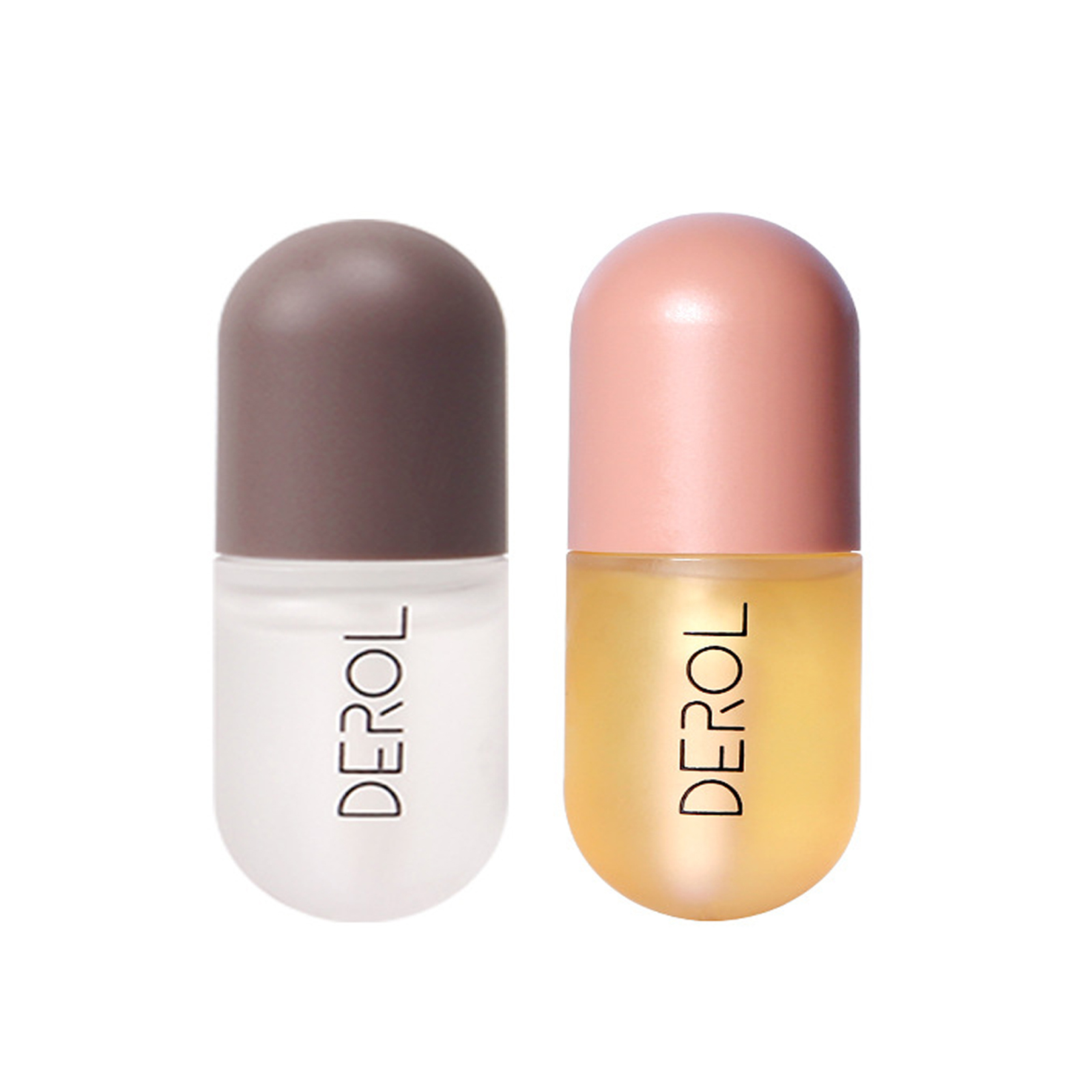 Lip Plumper Set 2 Pack Lip Plumper Oil Lip Care Serum Lip Enhancer for ...