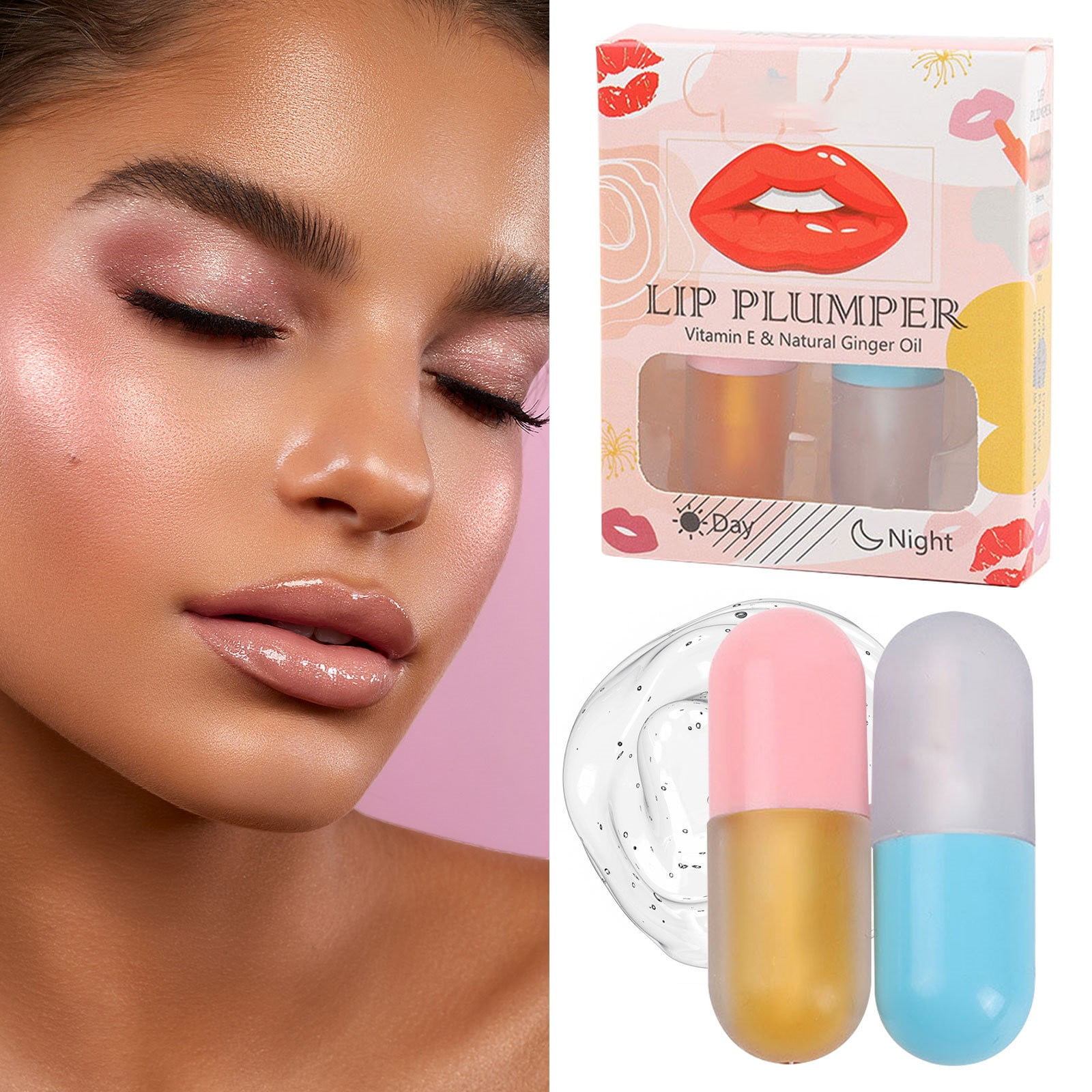 Lip Plumper Lip Plumper Set By Natural Lip Plumper And Lip Care Serum