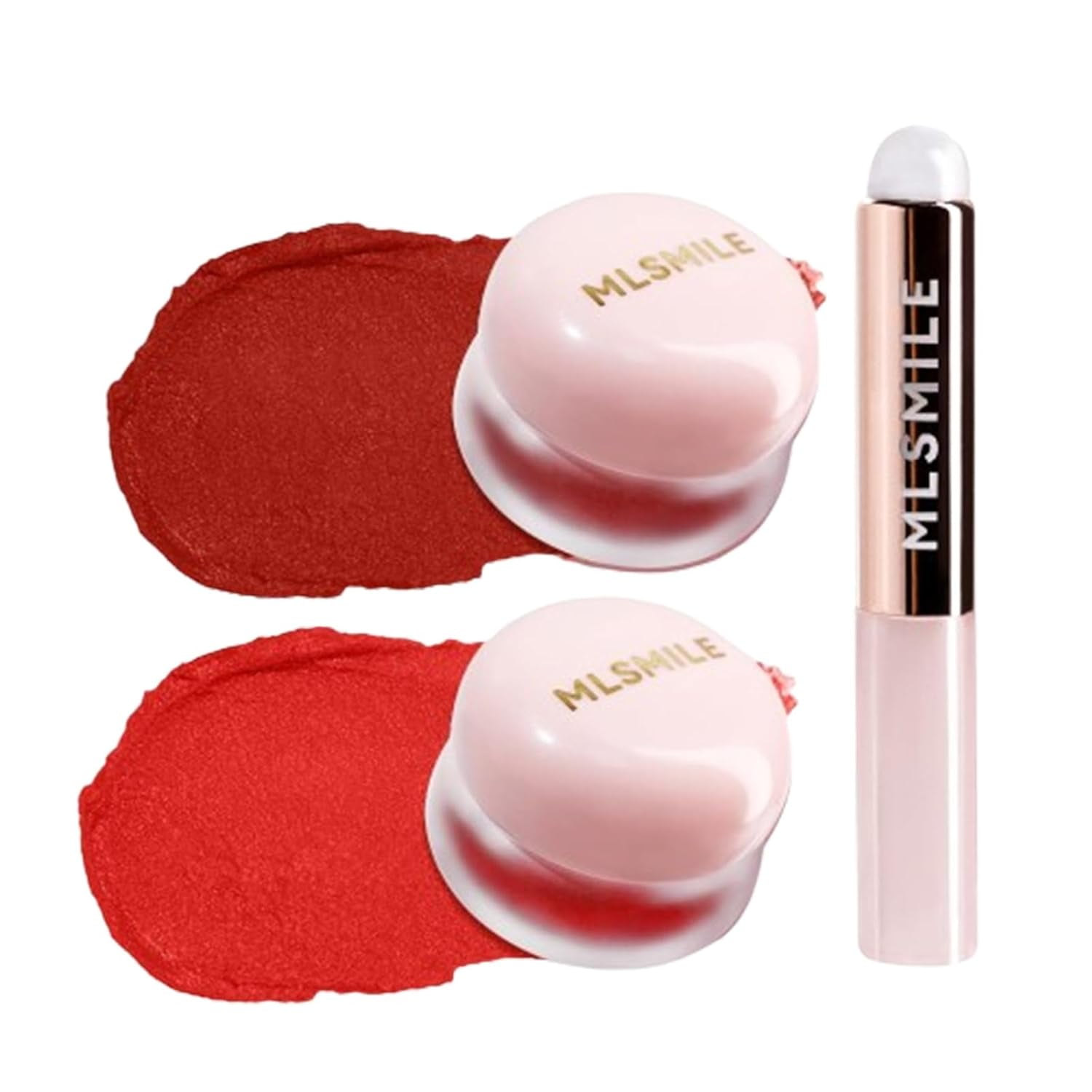 Lip Pudding Pot, Lip & Cheek Blurry Pudding Pot, Blurring Makeup Blush ...