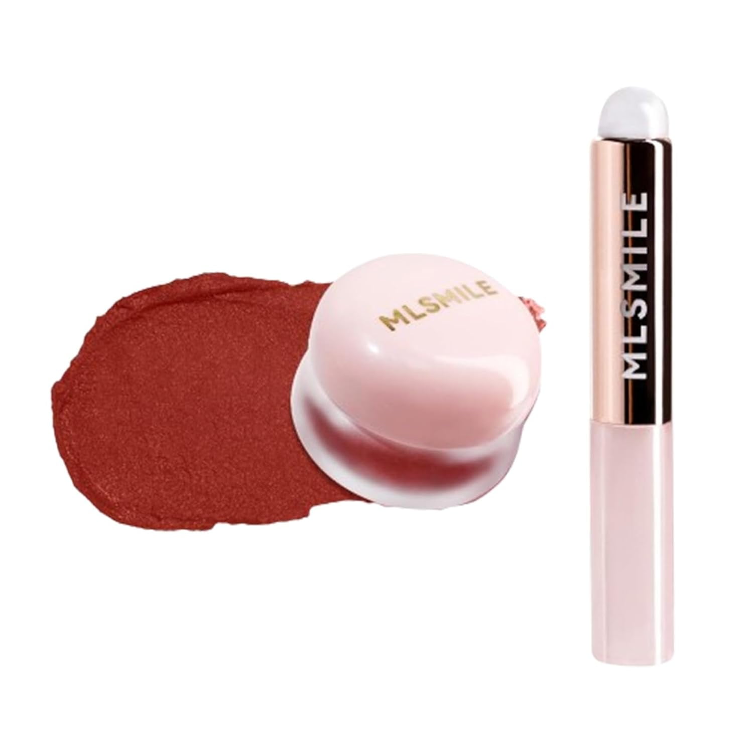 Lip Pudding Pot, Lip & Cheek Blurry Pudding Pot, Blurring Makeup Blush ...