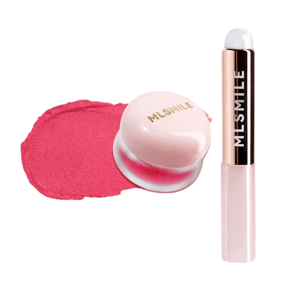 Lip Pudding Pot, Lip&Cheek Blurry Pudding Pot, Blurring Makeup Blush ...