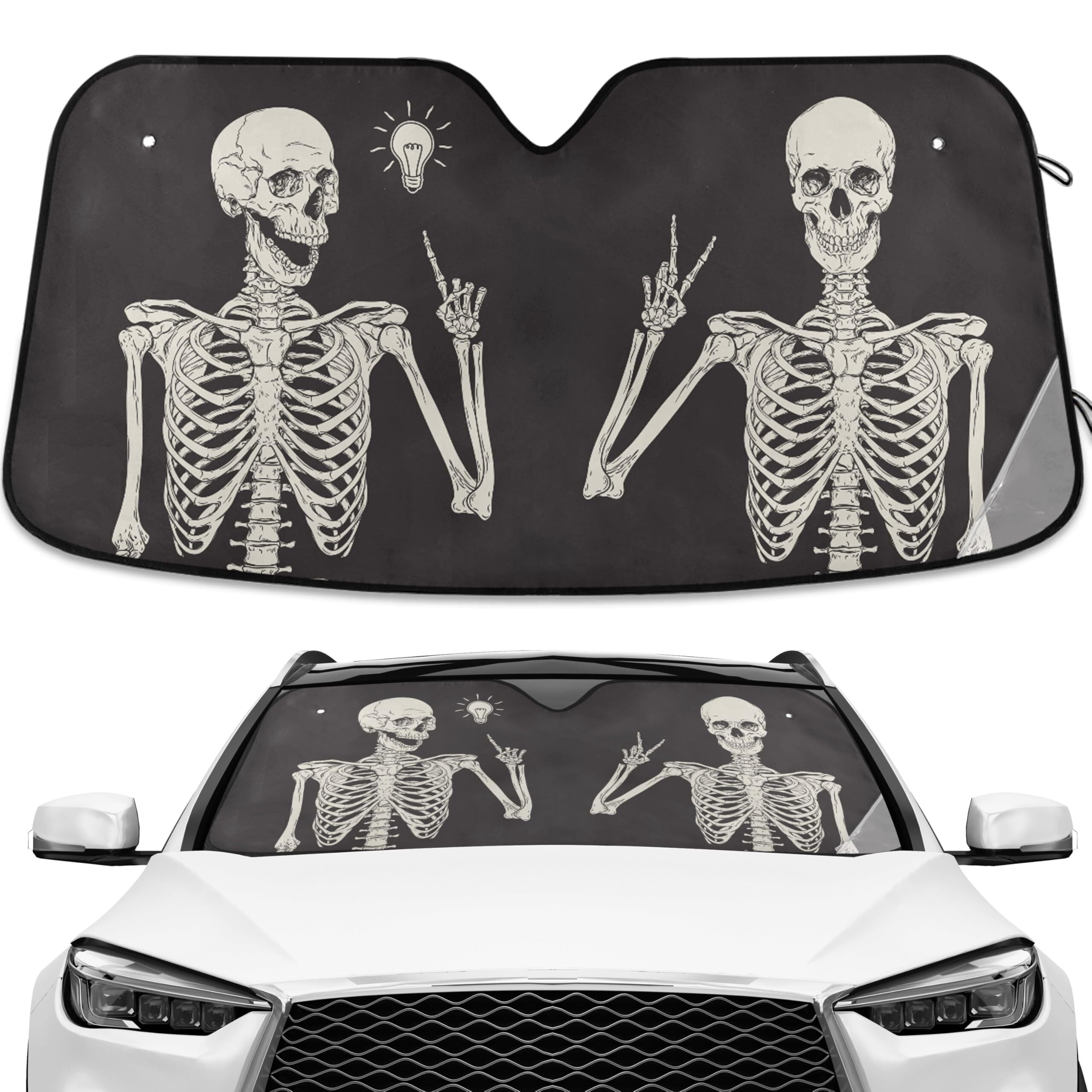 Lip Red Color Heart Windshield Sunshade Car Sun Shade Blocks UV Rays ...