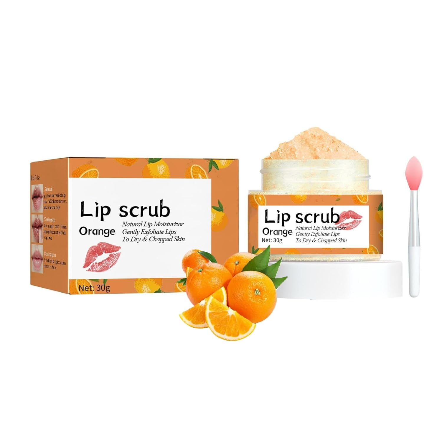 Lip Scrub, Lip Night Care Balms, Lush Soft Lips, Hydrates & Smooths Dry ...