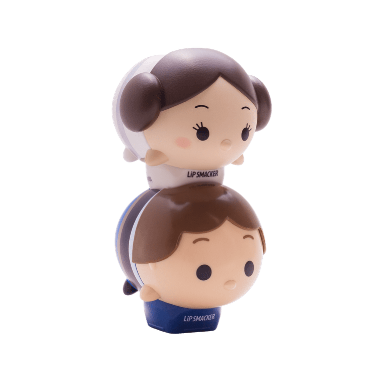 Lip Smacker Disney Tsum Tsum Lip Balm Duo Han Solo Froyo Smuggler and Princess Leia Cinnamon Buns Walmart