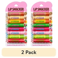 Lip Smacker Tropical Fever Lip Balm Party Pack with 8 Flavors for Long ...