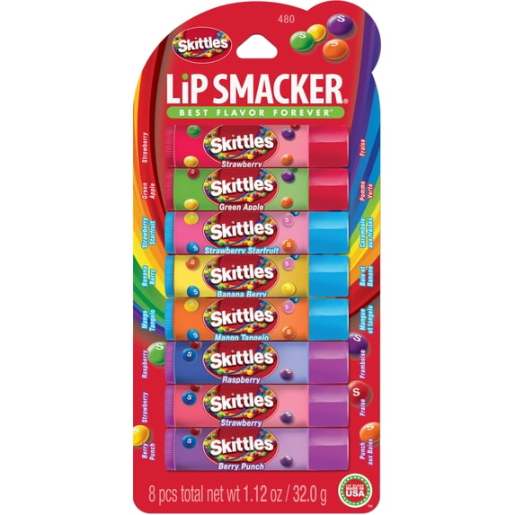 Lip Smacker Skittles Lip Balm Party Pack - Walmart.com