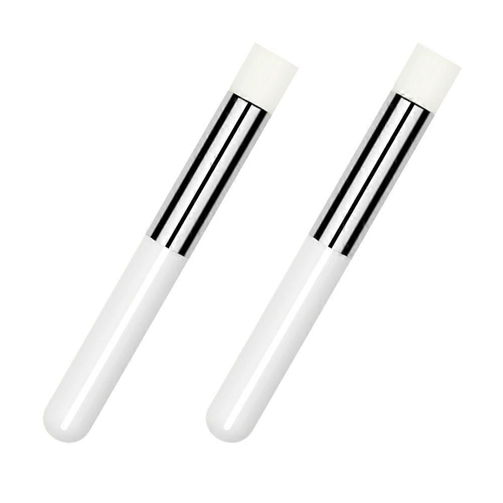 Lip Smudge Brush Lipstick Smudging Blending Brush with Round Tip 2Pcs ...