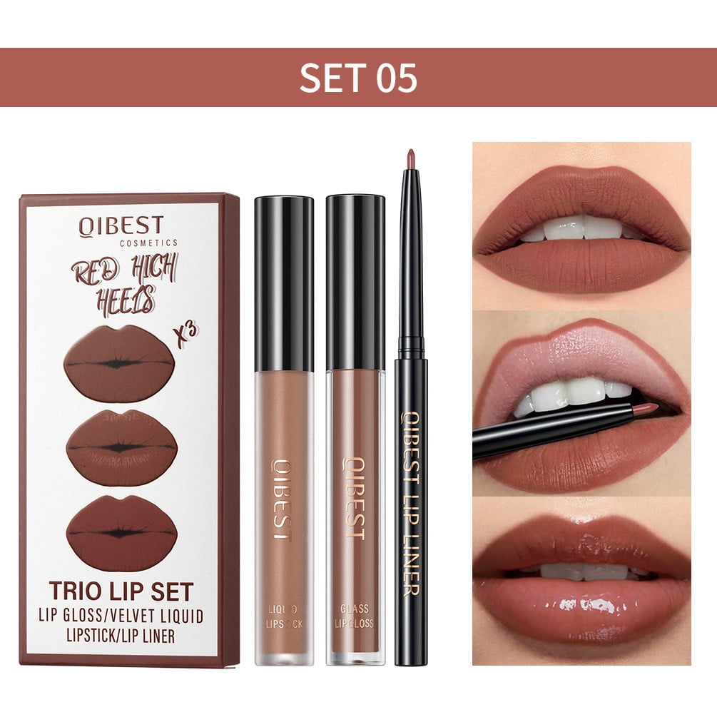 Lip Stain, Matte Lip Gloss, Velvet Lip Glaze, Makeup Kit, Pigmented Lip ...
