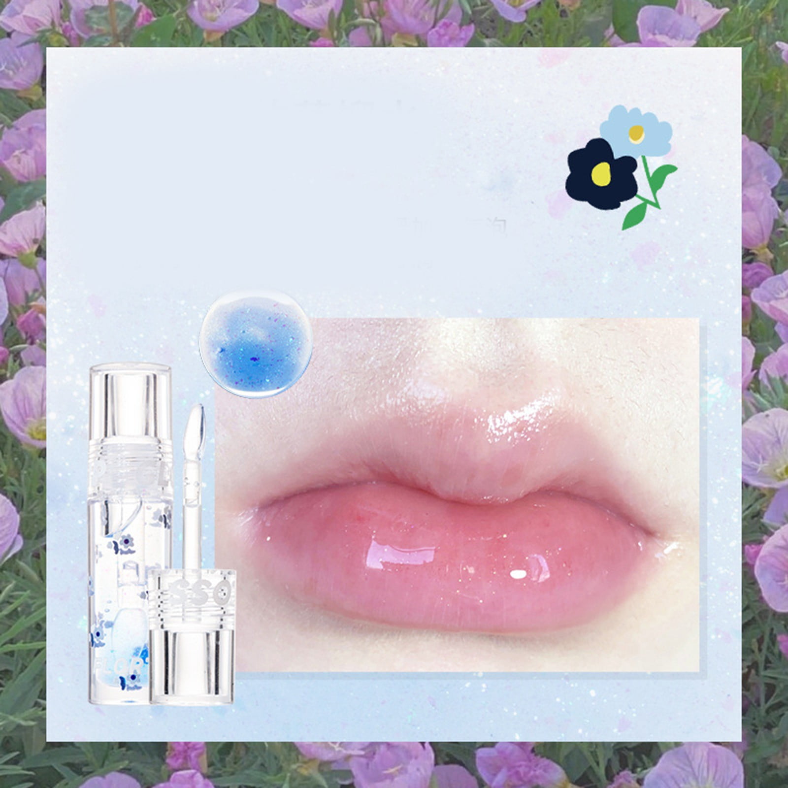 Lip Stain Velvety, FLor TTE Lip Oil Hydratin g Moisturizin g ...
