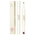 Lip Stick Girls Ladies And Not Easy To Stick Lasts For Hours High Gloss Rotating Double Headed