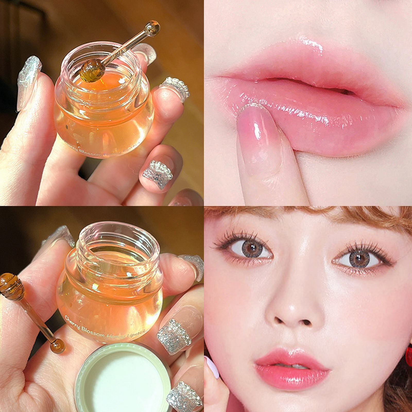 Lip Sticks Colors Lip Color Stick Gel Lip Tint Shiny Lip Gloss Natural ...